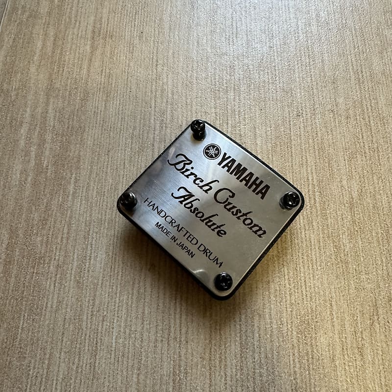 Yamaha Birch custom Absolute badge (No serial number!) | Reverb