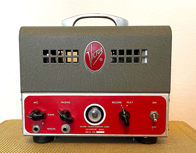 Victor Animatograph PA Head Conversion for Guitar/Harmonica | Reverb