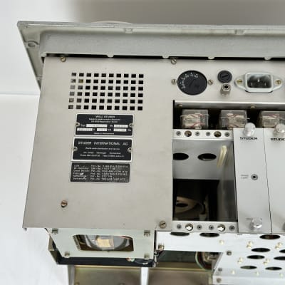 Studer B62 Tape Recorder Reel to Reel Deck | Reverb