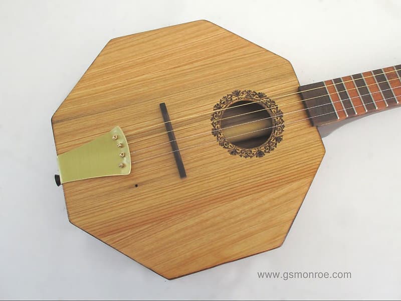 Octagon Banjo Harp by G.S.Monroe | Reverb