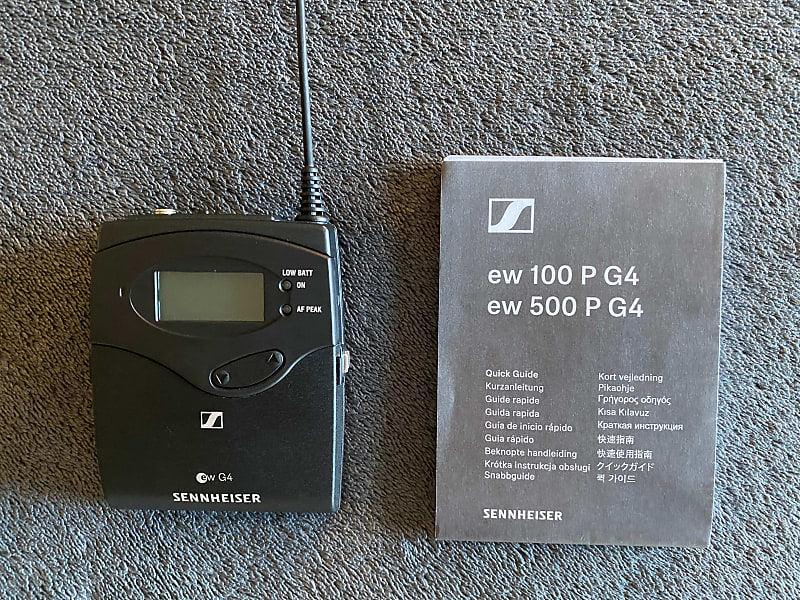 Sennheiser SK 100 G4 Transmitter - Freq. Range A - 516-558Hz- | Reverb