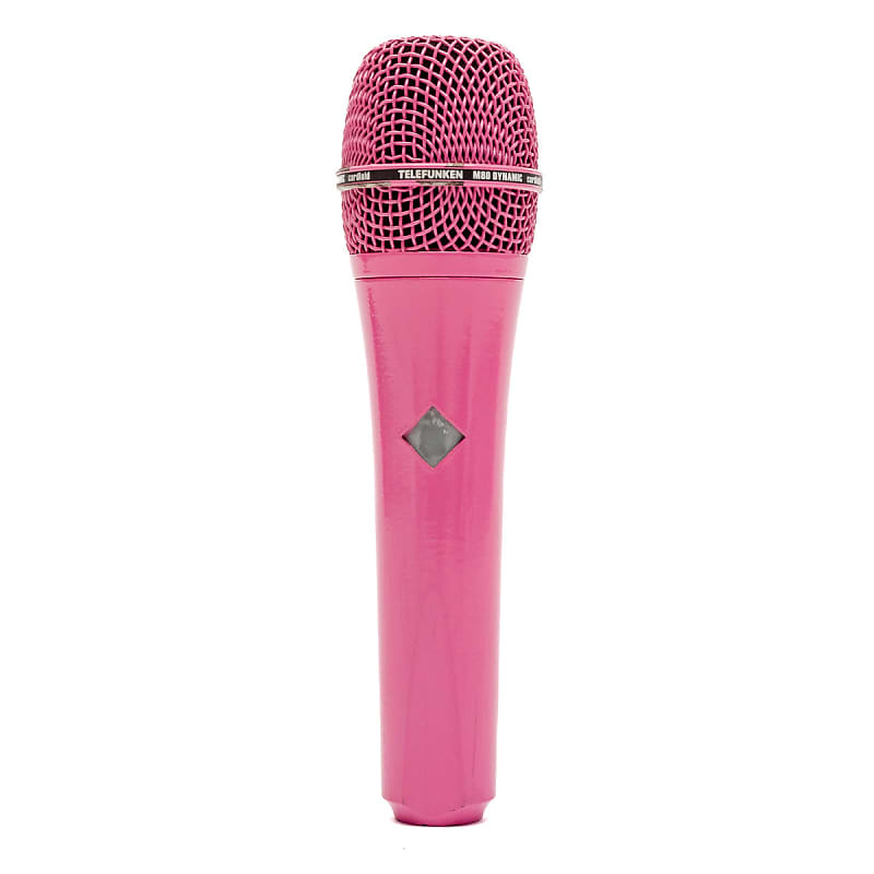 Telefunken - M80 - Dynamic Cardioid Microphone w/ Bag, Pink - | Reverb