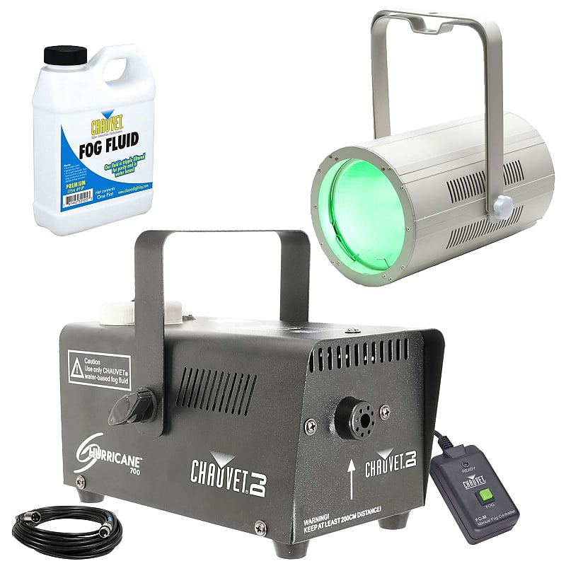 ADJ COB Cannon Wash Pearl LED Par Can & Fog Machine | Reverb