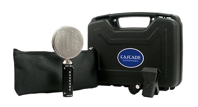 Cascade Ribbon microphone Fat head I Black | Reverb Canada