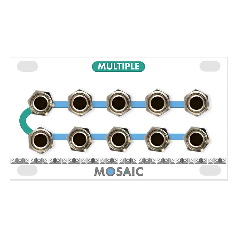 Mosaic Multiple 1U Eurorack Module (White) | Reverb