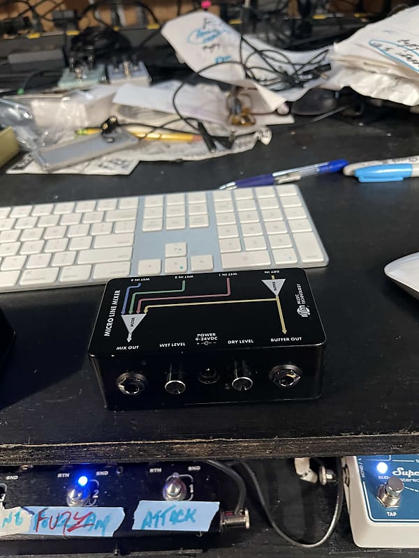 RJM Music Technology Micro Line Mixer 2024 | Reverb