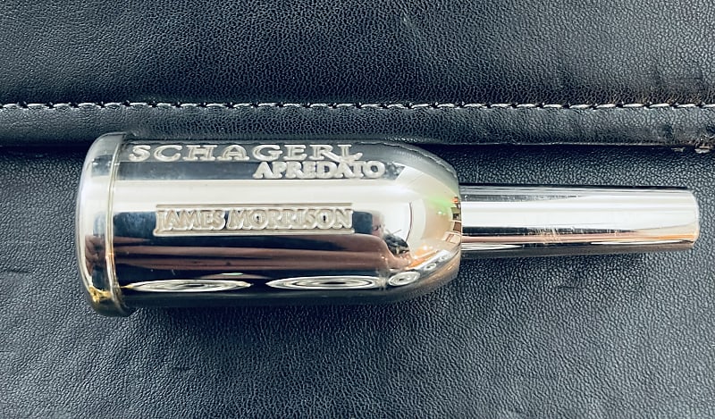 Schagerl Apredato James Morrison Trumpet Mouthpiece Silver | Reverb