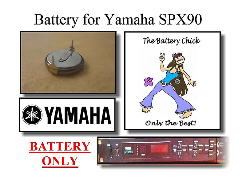 Battery for Yamaha SPX90 Multi-Effects Processor - Internal | Reverb