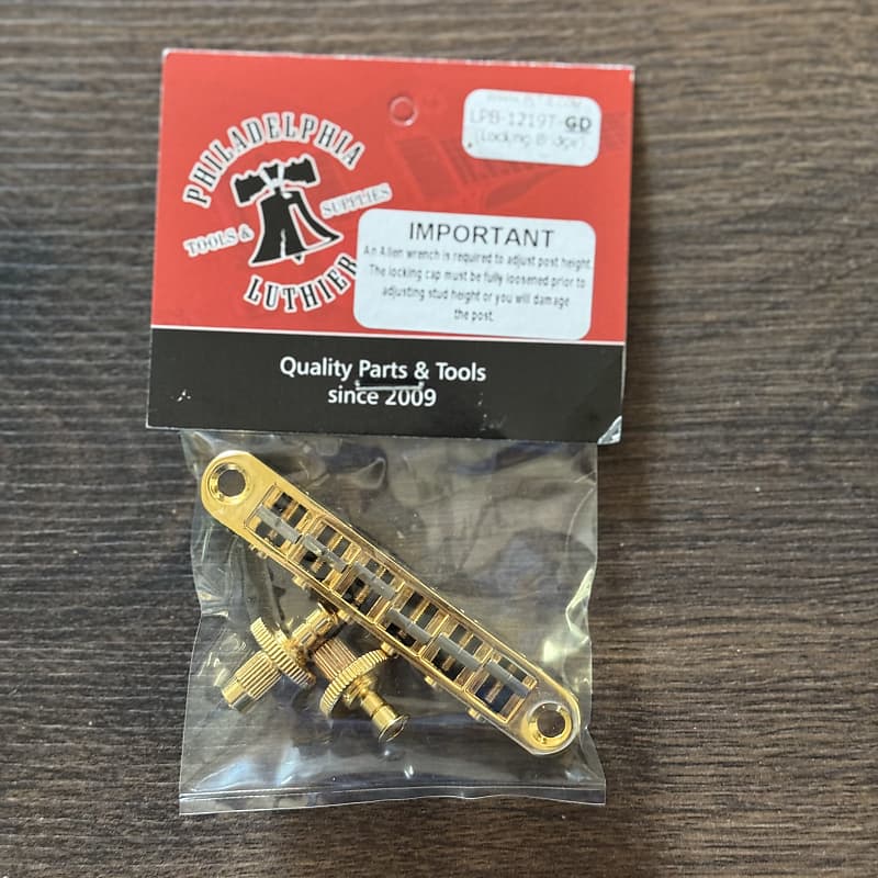 Pinnacle Locking Aluminum TOM Nashville Bridge, Ti Saddles - | Reverb