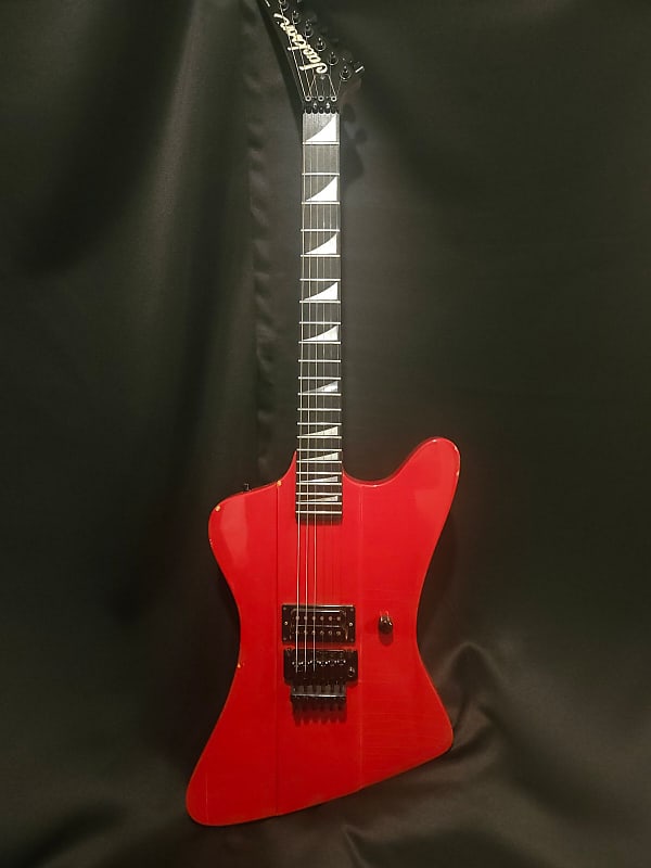 Jackson Robin Crosby 1987 Tribute Red Worn | Reverb