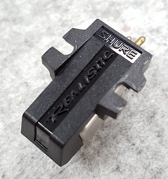 Shure Realistic R47XT Phono Turntable Cartridge Chrome / | Reverb