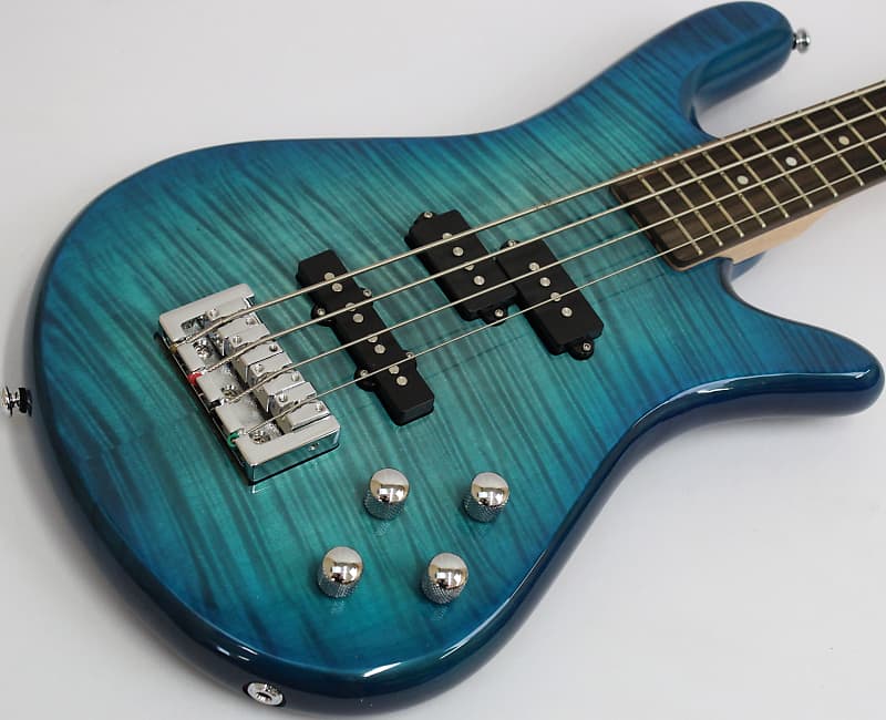 Spector Legend 4 Standard 4-String Bass, Blue Stain Gloss | Reverb