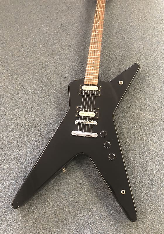 Washburn Dime 332 Blackjack RARE ERROR Dimebag Darbell w/case | Reverb