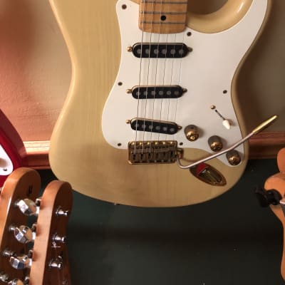 1985 Pale Yellow Schecter Mercury | Reverb