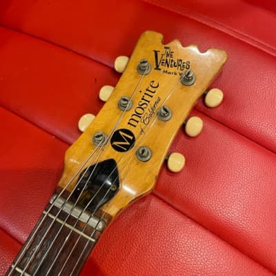 Mosrite 1966 The Ventures Model Mark V White (S/N:B1226) | Reverb