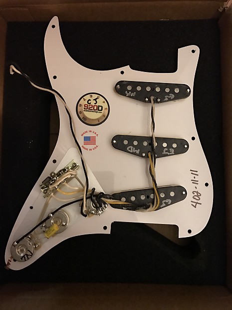 Fender Eric Johnson Pickguard Stratocaster new | Reverb UK