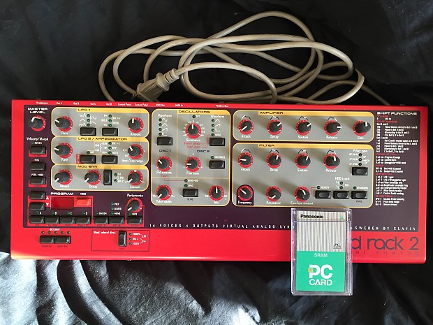 Clavia Nord Lead Rack 2 + PCMCIA card | Reverb