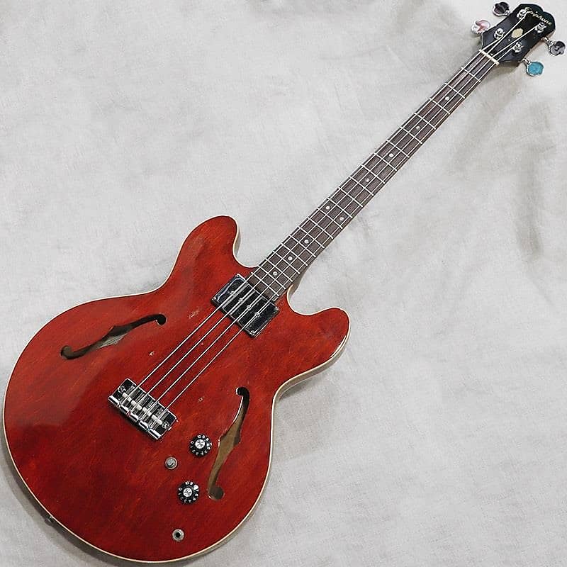 Epiphone VINTAGE EB-232 Rivoli Bass '68 Cherry | Reverb