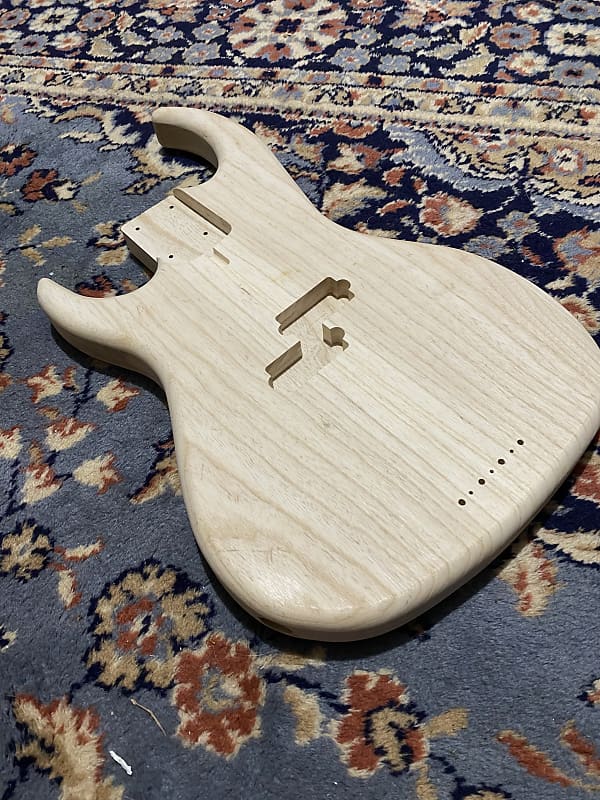 Left Handed Swamp Ash Unfinished P-Bass Body | Reverb