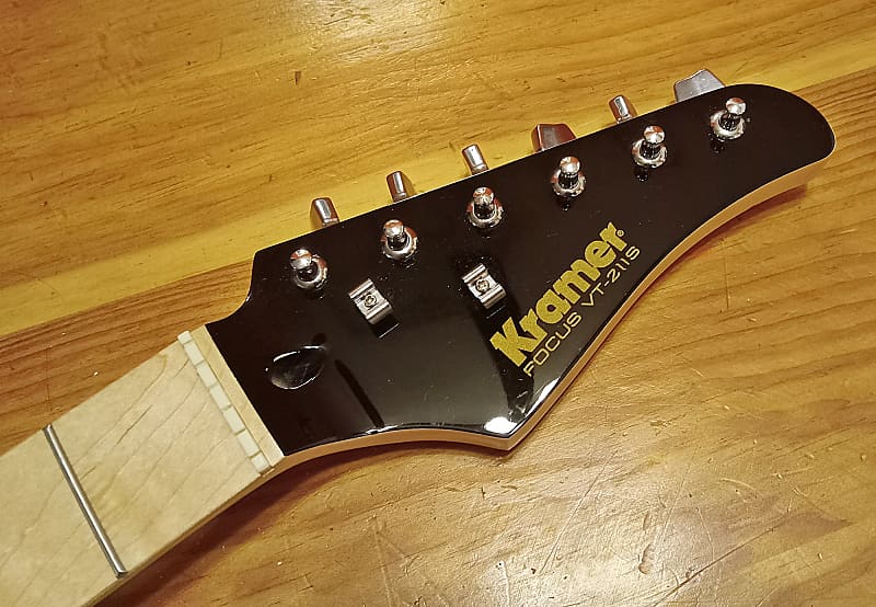 Kramer Focus VT-211S Maple Guitar Neck. Loaded. | Reverb