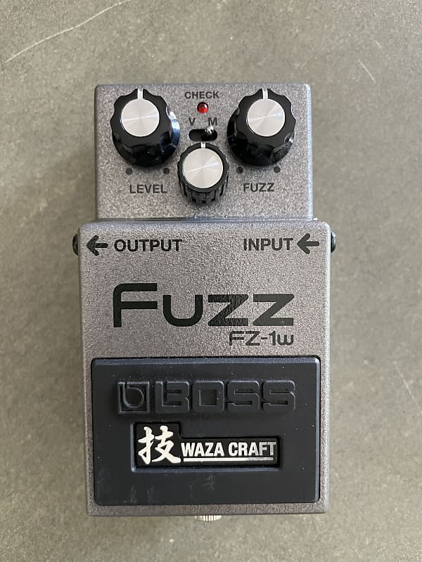 Boss FZ-1W Fuzz Waza Craft 2021 - Present - Silver | Reverb