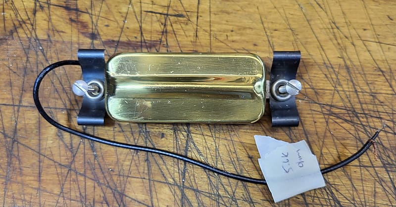 Vintage 1966 Kay Kustom Kraft Gold Speed Bump Single Coil | Reverb