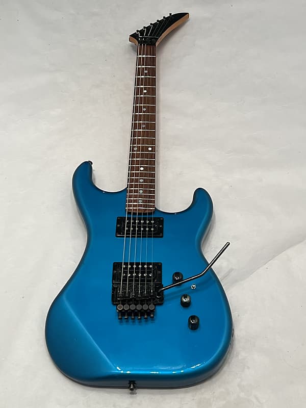 Kramer Pacer Imperial Electric Guitar 1986 - Metallic Blue w | Reverb