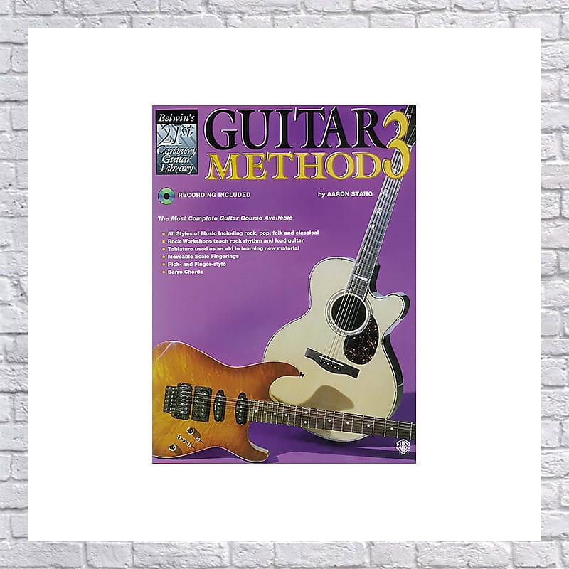 Alfred 21st Century Guitar Method 3 Book/CD | Reverb