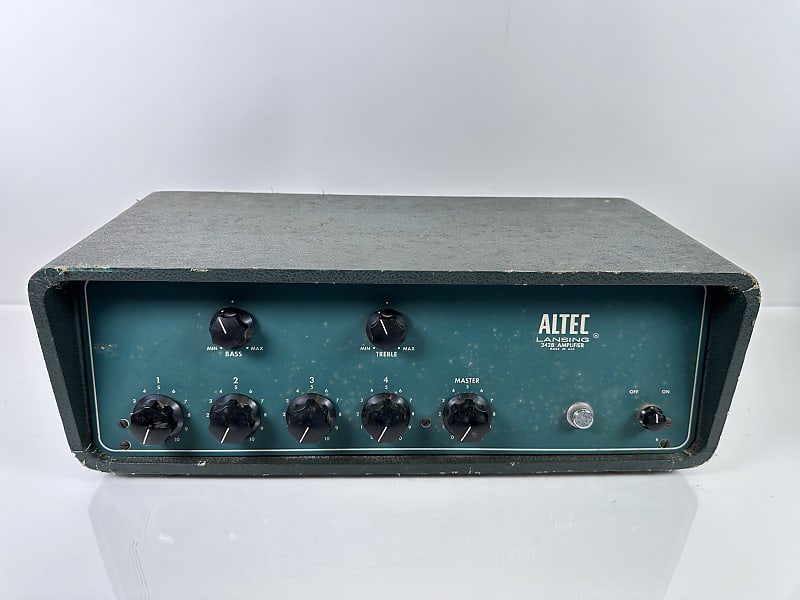Vintage Altec Lansing 342B Tube 7027A PA Mixer Amplifier Pre | Reverb