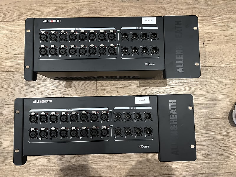 Allen & Heath DT168 16-input Dante I/O Expander | Reverb