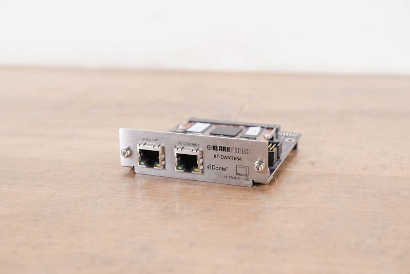 Klark-Teknik KT-DANTE64 Audinate Dante Network Module | Reverb UK