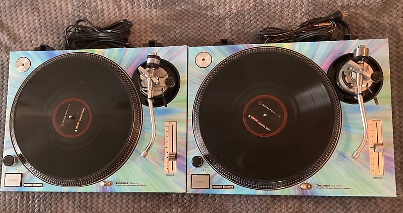 Custom pair Technics 1200MK2's | Reverb