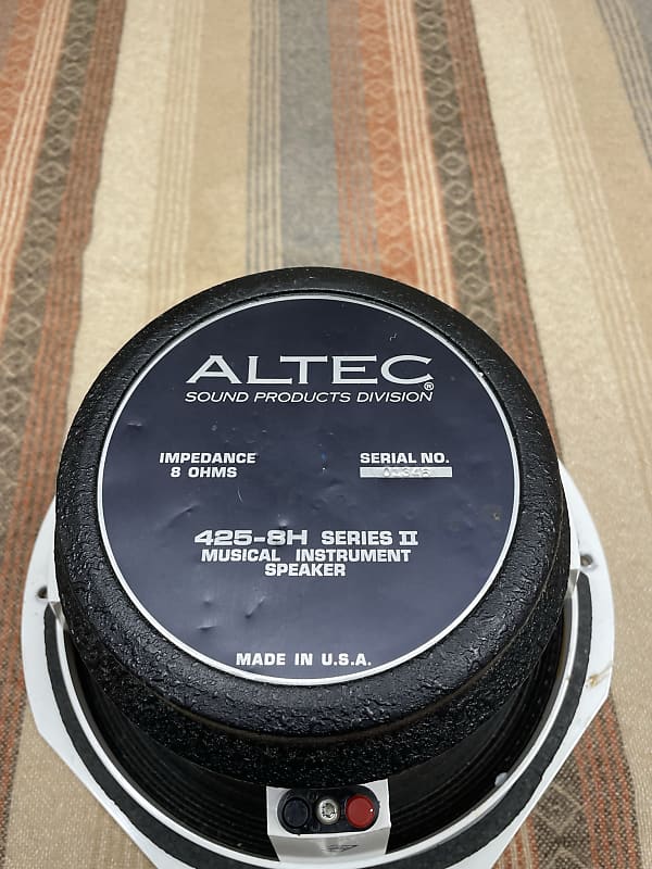 Altec 425-8H Series II 8 ohm 10" 10 inch speaker A | Reverb