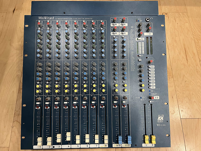 Allen & Heath MixWizard WZ 12:2 DX 2000s - Blue | Reverb
