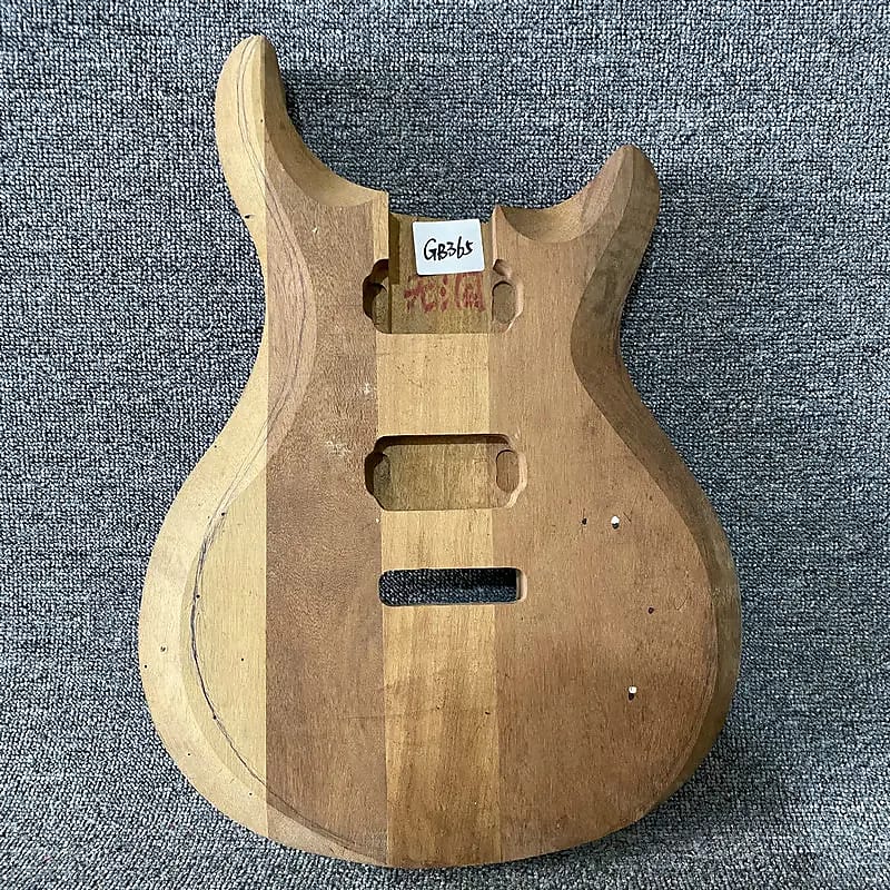 Unfinished Cutaway Guitar Double Cutaway Body | Reverb