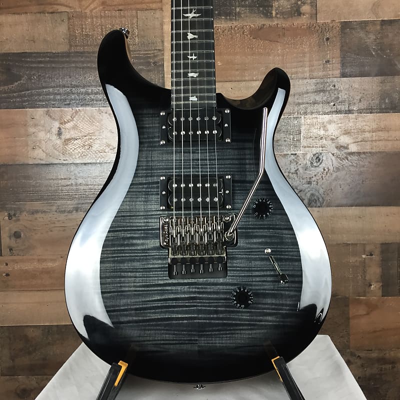 PRS SE Custom 24 Floyd Electric Guitar with Gig Bag, | Reverb