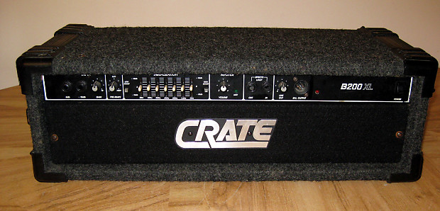 Crate B200XL Bass Amp Head 200W | Reverb