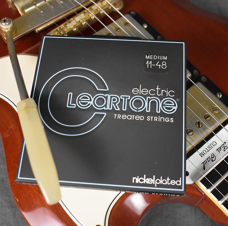 Cleartone Medium Treated Electric Guitar Strings .011-.048 | Reverb