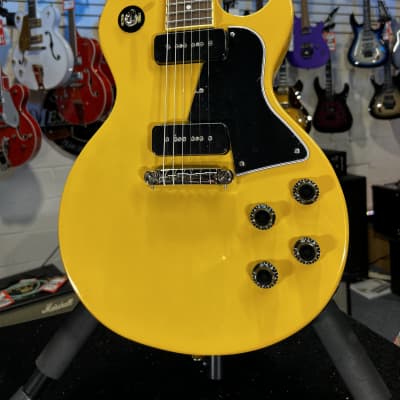 RIVER RELICS LP DC JR 2018 Aged TV Yellow Nitro! Gibson Les | Reverb