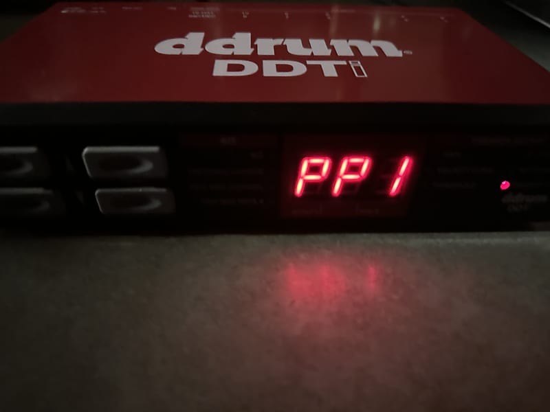 Ddrum DDTI drum module DDTI 2000s - Red | Reverb