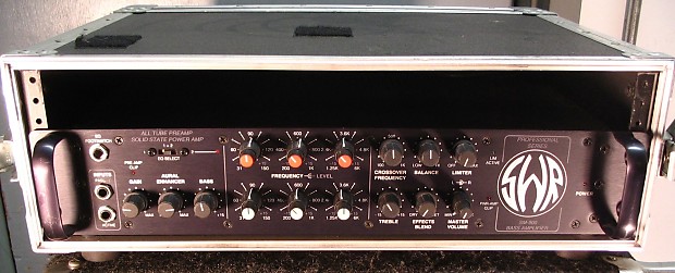 SWR SM-900 Bass Amplifier Vintage 1994 Pre Fender w Flight | Reverb