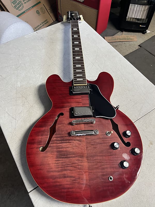 Epiphone ES-335 Figured Limited-Edition Semi-Hollow Electric | Reverb