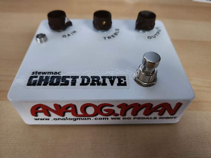 Stewmac Ghost Drive - White 2022 - Klon type pedal Assembled | Reverb