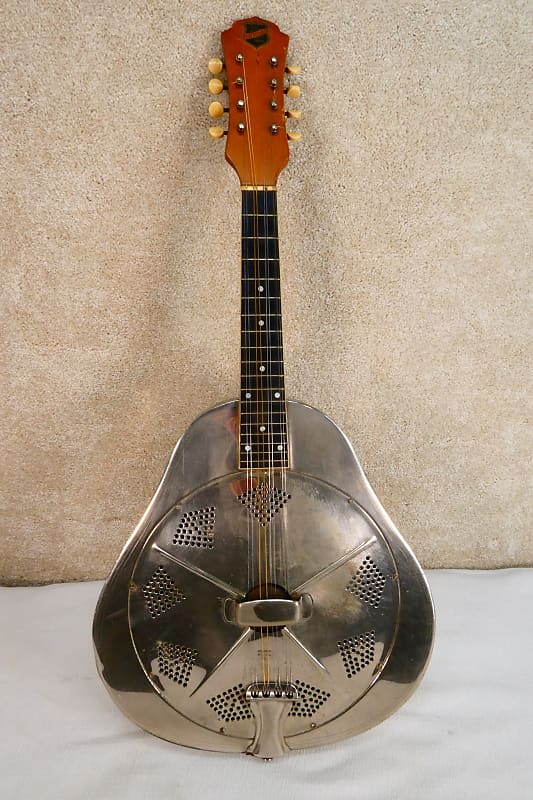 National Resonator Mandolin 1928 - Nickel Chrome Joe South | Reverb
