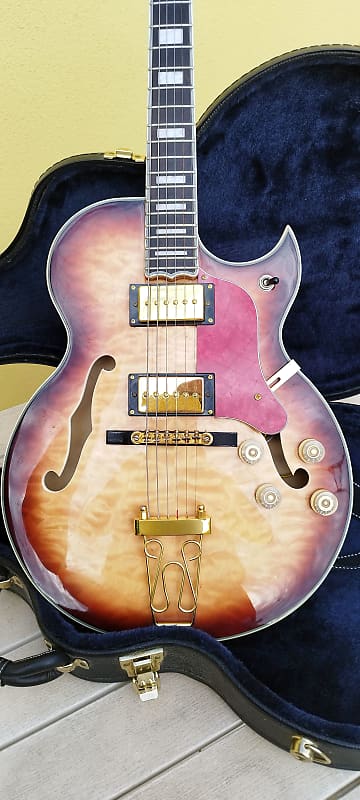 Starshine COPY of byrdland by Gibson with P90 and with hard | Reverb