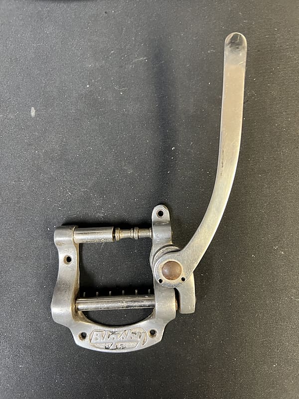 Bigsby B-5 Vibrato 1960 Nickel Tremolo Bridge Gibson Gretsch | Reverb