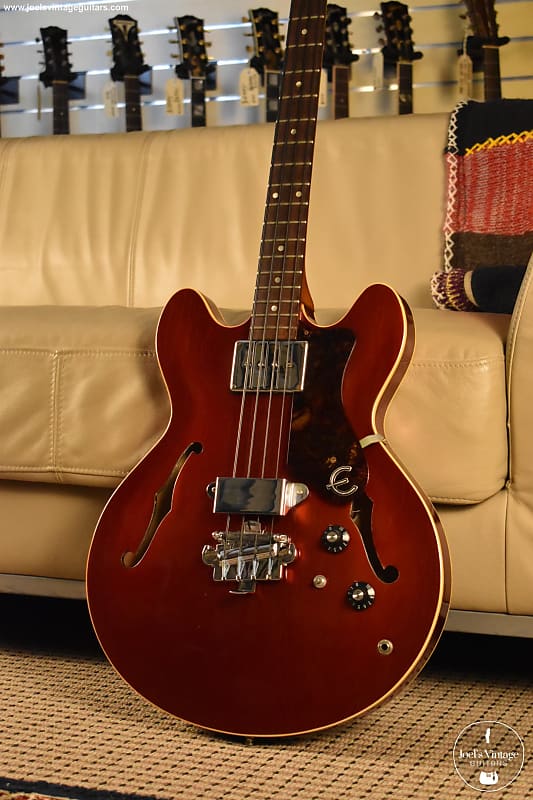 Epiphone Rivoli 1967 Sparkling Burgundy | Reverb