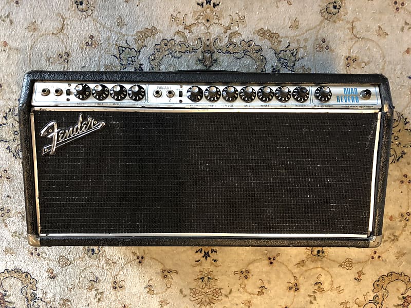Fender Quad Reverb 1972 Head | Reverb