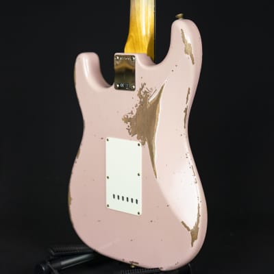 Fender Custom Shop 62 Stratocaster Relic Shell Pink Rosewood | Reverb