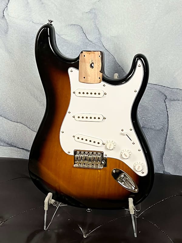 Squier Loaded Stratocaster Body Sunburst - Fender Spec! Full | Reverb
